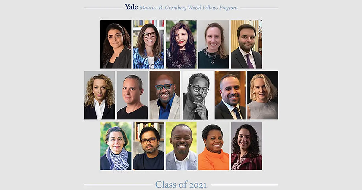 Maurice R Greenberg World Fellows Program Announces Class Of 2021