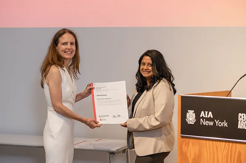Kavitha Mathew Receives AIANY Special Citation Kavitha Mathew Receives AIANY Special Citation